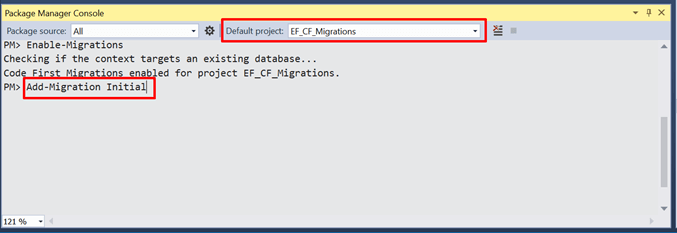Code First Approach And Code First Migrations In Entity Framework